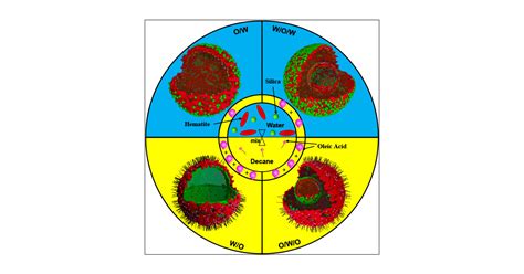 Tailoring Pickering Double Emulsions By In Situ Particle Surface Modification Langmuir
