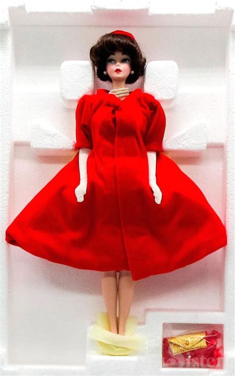 1992 1993 Porcelain Treasures Collection Silken Flame Barbie 11099