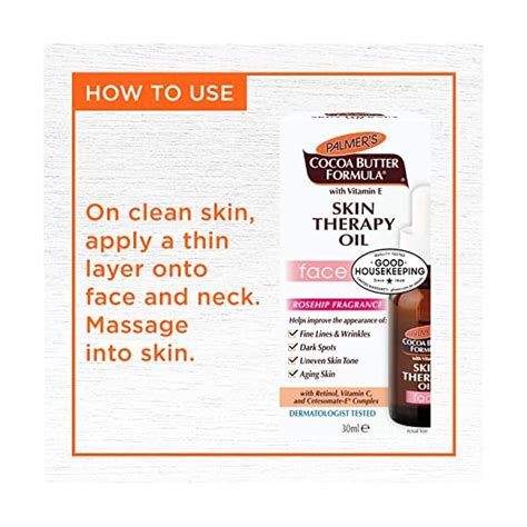 Palmers Cocoa Butter Formula Moisturizing Skin Therapy Oil For Face