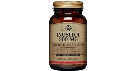 Solgar Inositol 500 mg 100 Vegetable Capsules 100 pcs • Pris