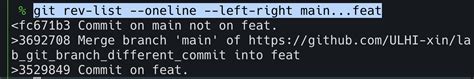 Compare Commits Between Branches XIN ZHAO