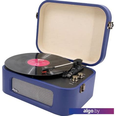 Ritmix LP-190B (синий) виниловый проигрыватель купить в Минске, цена
