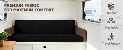 Difedo 2 Piece Rv Couch Covers For Sofa Bed Stretch