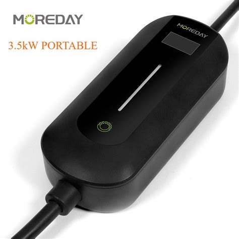 Customizable Eu Type Ac Mode Oem Silence Kw A Evse Level Type Portable Ev Charger
