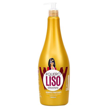 Shampoo Purificante Pré Escova Progressiva mL D ka Cosméticos Compre Aqui Todos os