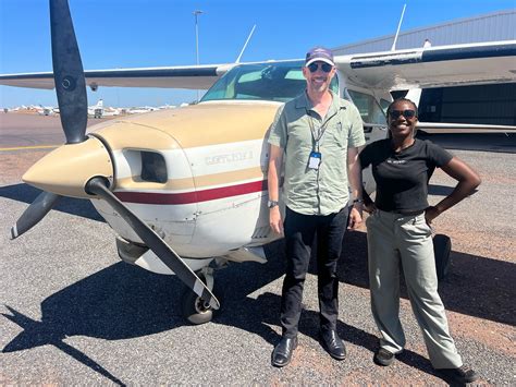 Congratulations To Cheryle And Trent Robinson Aviation