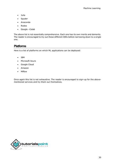 Machine Learning Tutorial Pdf