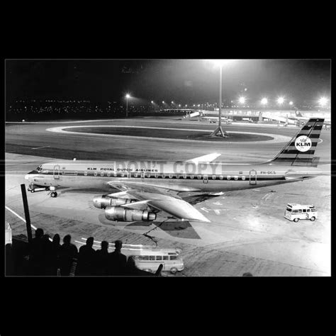 Klm Douglas Dc 3 Aircraft In Flight 1940 Old Dc3 Aviation Photo Eur 4