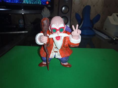 Archivo Stl Gratuito Maestro Roshi Dragon Ball Z・design Para Impresora