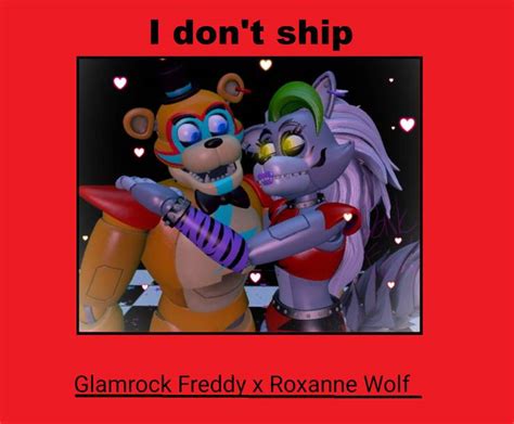 I Dont Ship Glamrock Freddy X Roxanne Wolf By Artgoddesses On Deviantart