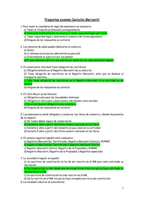 Examen Preguntas Y Respuestas Examen Final De Derecho My Xxx Hot Girl
