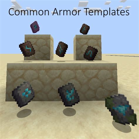 Common Smithing Templates Gallery