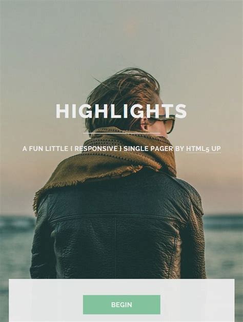 Highlights Html5 Highlights Pagers