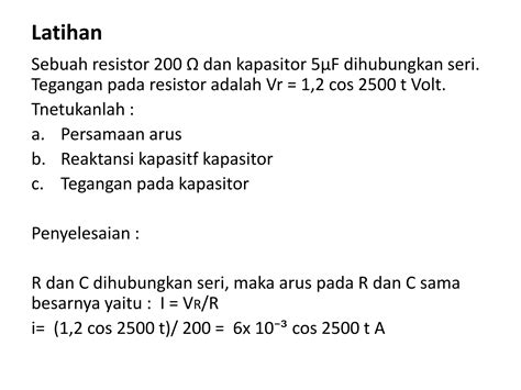 8 Rangkaian Rlc Seri Pptx