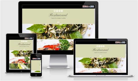 30+ responsive HTML5 Bootstrap based free restaurant template free ...