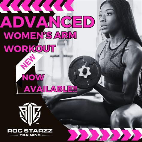 Advanced Womens Arm Workout Roc Starzz Training