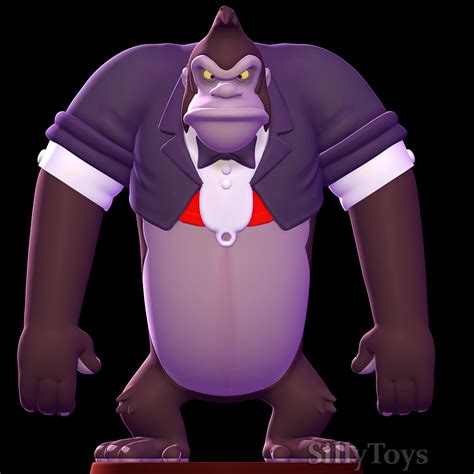 Bongo The Gorilla Who Framed Roger Rabbit 3d Model By Sillytoys