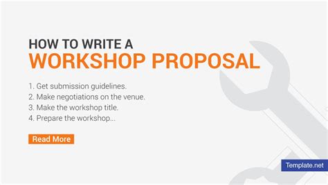 Workshop Proposal Template
