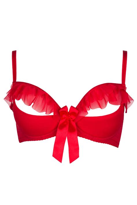 Axami V 6491 Carmin Hebe BH für Damen Seitenstäbchen regulierbare