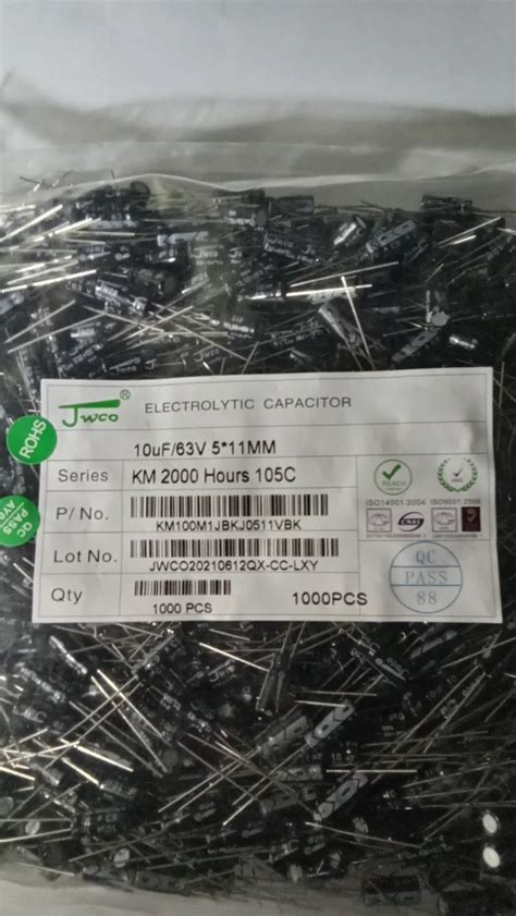 Aluminium 2 JWCO KM SERIES, For Lcd Tv Power,Smps, Through Hole at Rs 1 ...