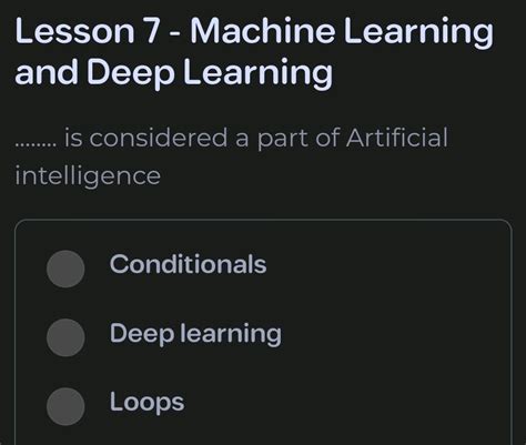Lesson 7 Machine Learning And Deep Learning StudyX