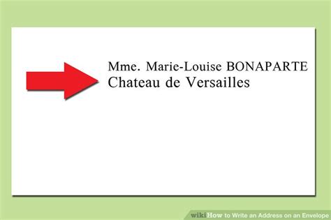 8 Ways To Write An Address On An Envelope WikiHow