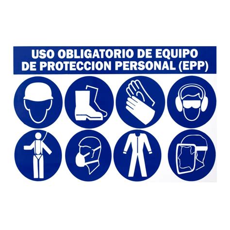 Señal Ps Uso Obligatorio De Epps 30x45cm Sodimac Falabella
