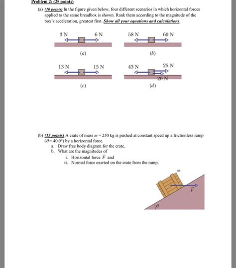 solved a in the figure given below four different scen