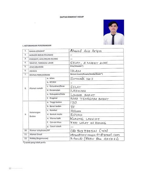 Riwayat Hidup Aris Pdf Seni