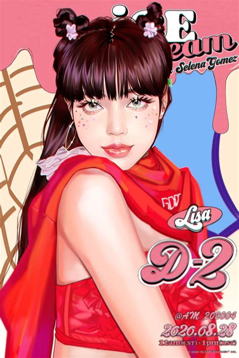 Lisa Ice Cream Cram202004 On Twitter Lisa Blackpink Wallpaper