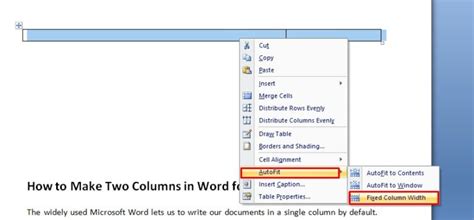 How to Make Two Columns in Word for One Section - Enjoytechlife