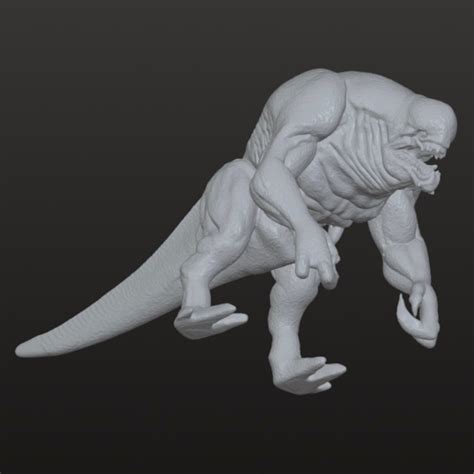🦖 D-Rex Diabolus Distortus rex・ STL File for 3D printing・Cults