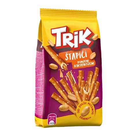 Палочки соленые «jaffa Trik с арахисом 110 г купить в Минске