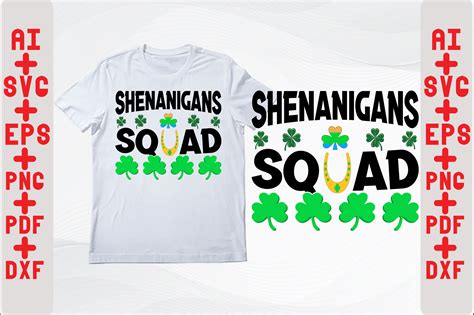 Shenanigans Squad Svg Graphic By Creativedesignshop · Creative Fabrica