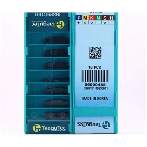 Taegutec Carbide Grooving Insert For Industrial At ₹ 10500 Box In Mumbai