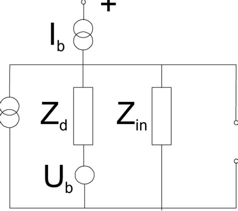 Equivalent Circuit Of Photoconductive Mode Current To Voltage Converter