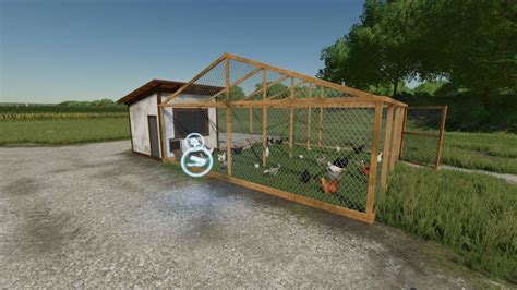 Wired Chicken Coop Fs22 Kingmods