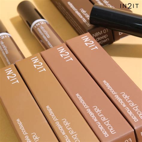 In It Natural Brow Waterproof Eyebrow Mascara NBM Copper