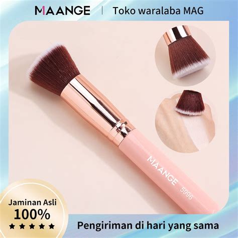 Jual Maange Kuas Foundation Brush Makeup Kuas Bedak Rias Profesional