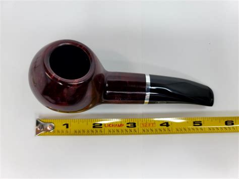 Rossi Rubino Antico 8320 Briar Tobacco Pipe 6mm Author Smoking Pipe