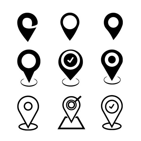 Free Location Symbol Clipart Template To Edit Online
