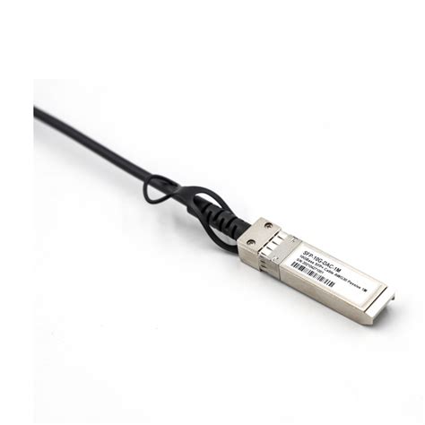 10g Sfp สายทองแดงแบบพาสซีฟต่อโดยตรง Fibconet สื่อสาร