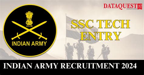 Indian Army Recruitment 2024 For Ssc Technical Entry