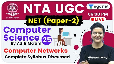 Nta Ugc Net 2020 Paper 2 Computer Science By Aditi Maam Computer Networks Youtube