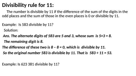 Grade 5 Divisibility Rule For 4 8 11 And 12pptx