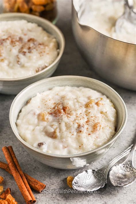 Rice Pudding Spend With Pennies