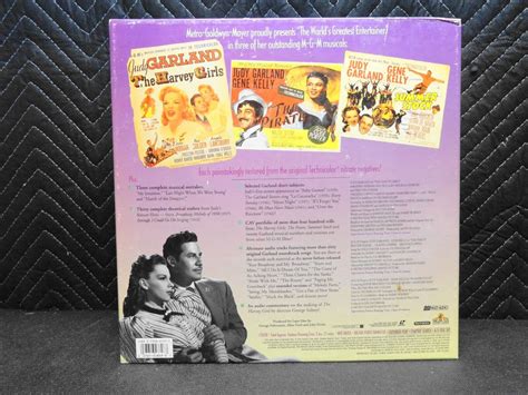 Judy Garland Golden Years Mgm Harvey Girlspiratesummer Stock Laserdi