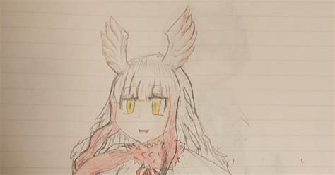 トキけものフレンズ トキ 練習絵 あのイラスト Pixiv