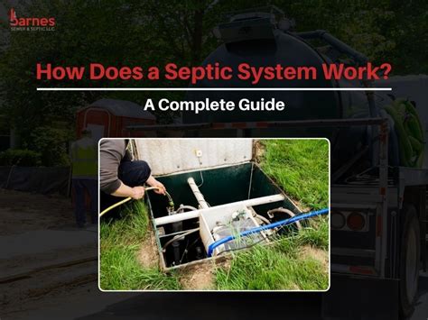 How Does A Septic System Work Barnes Sewer Septic