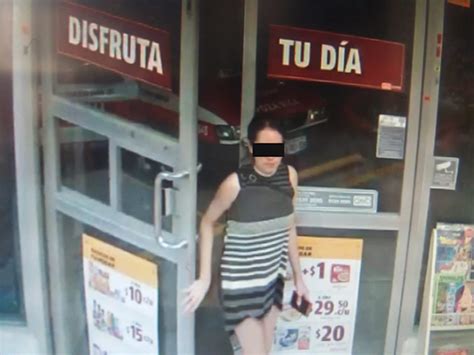 El Heraldo De Poza Rica Captan A Jovencita Robando En Oxxo